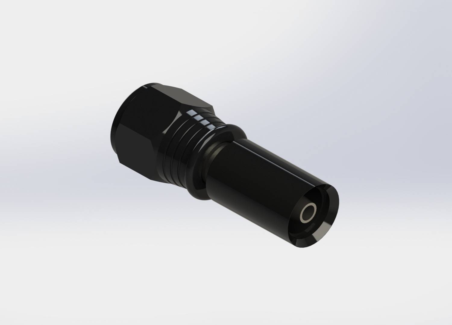 3-Piece Connector Set-Aluminum Conical Nut