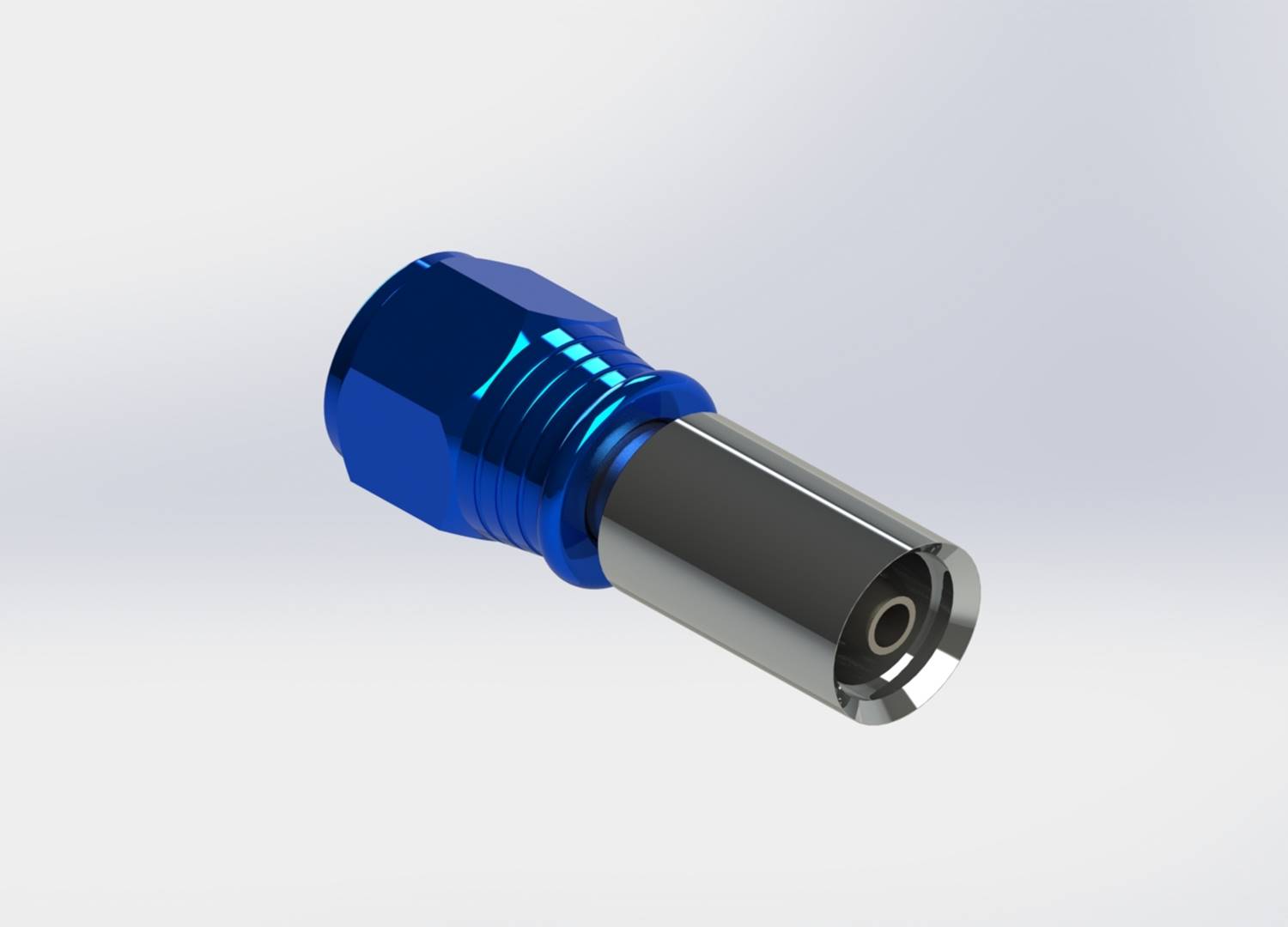 3-Piece Connector Set-Aluminum Conical Nut