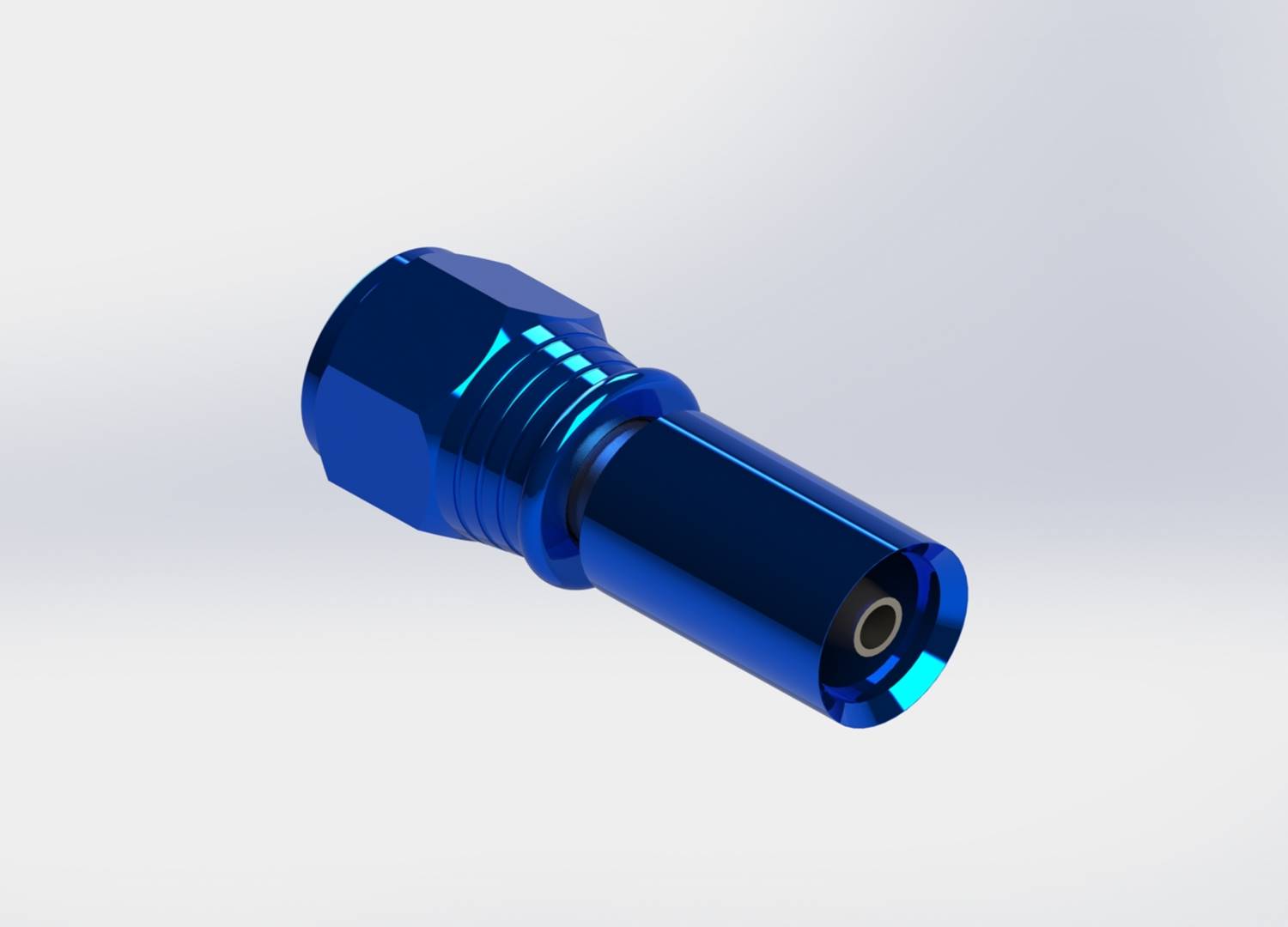 3-Piece Connector Set-Aluminum Conical Nut